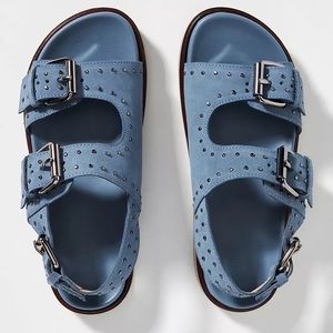 Anthropologie | Shoes | New Womens Pilcro Studded Slingback Sandals At ...